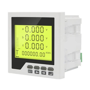 Rs 485 Lcd Three Phase Energy Meters Three Phase Digital Multimeter Ac ...