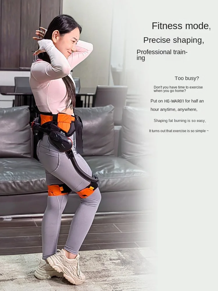 Electric Knee Walker & Powered Exoskeleton for Elderly Walking Assistance