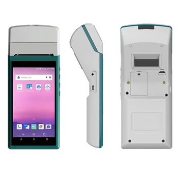 Handhold Android Rfid Pos Terminal With Mobile Bulit-in Thermal Printer ...