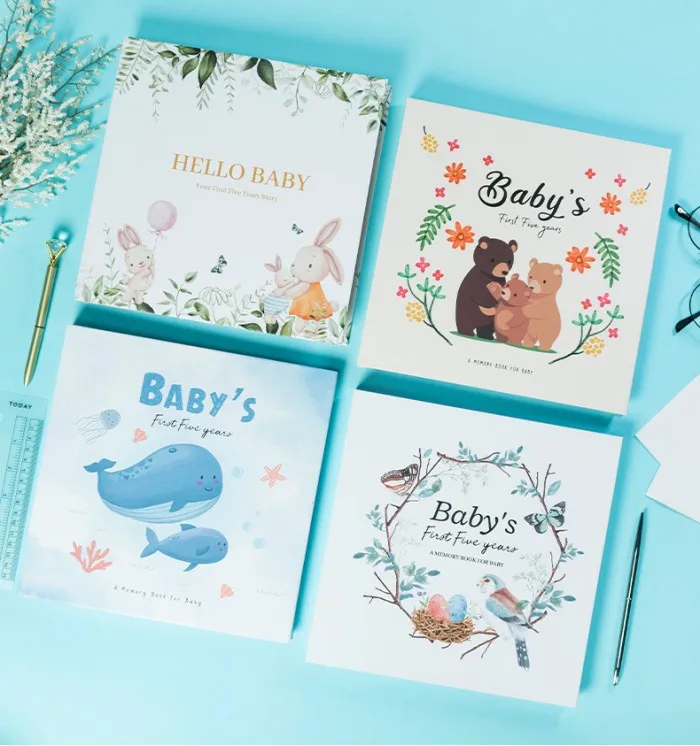 Wholesale/customized Family Memory Record Book - Baby Logbook