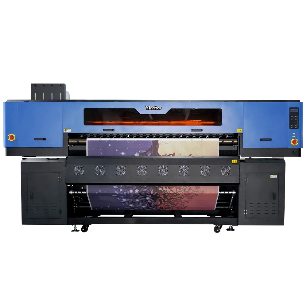 Dye Sublimation Digital Printer 1.9m Wide Format 8*i3200 Printheads For ...