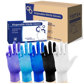 Nitrimax Nitrile Gloves 4g Benovy Xl 6 Mil 7 Mil 9mil Industrial ...