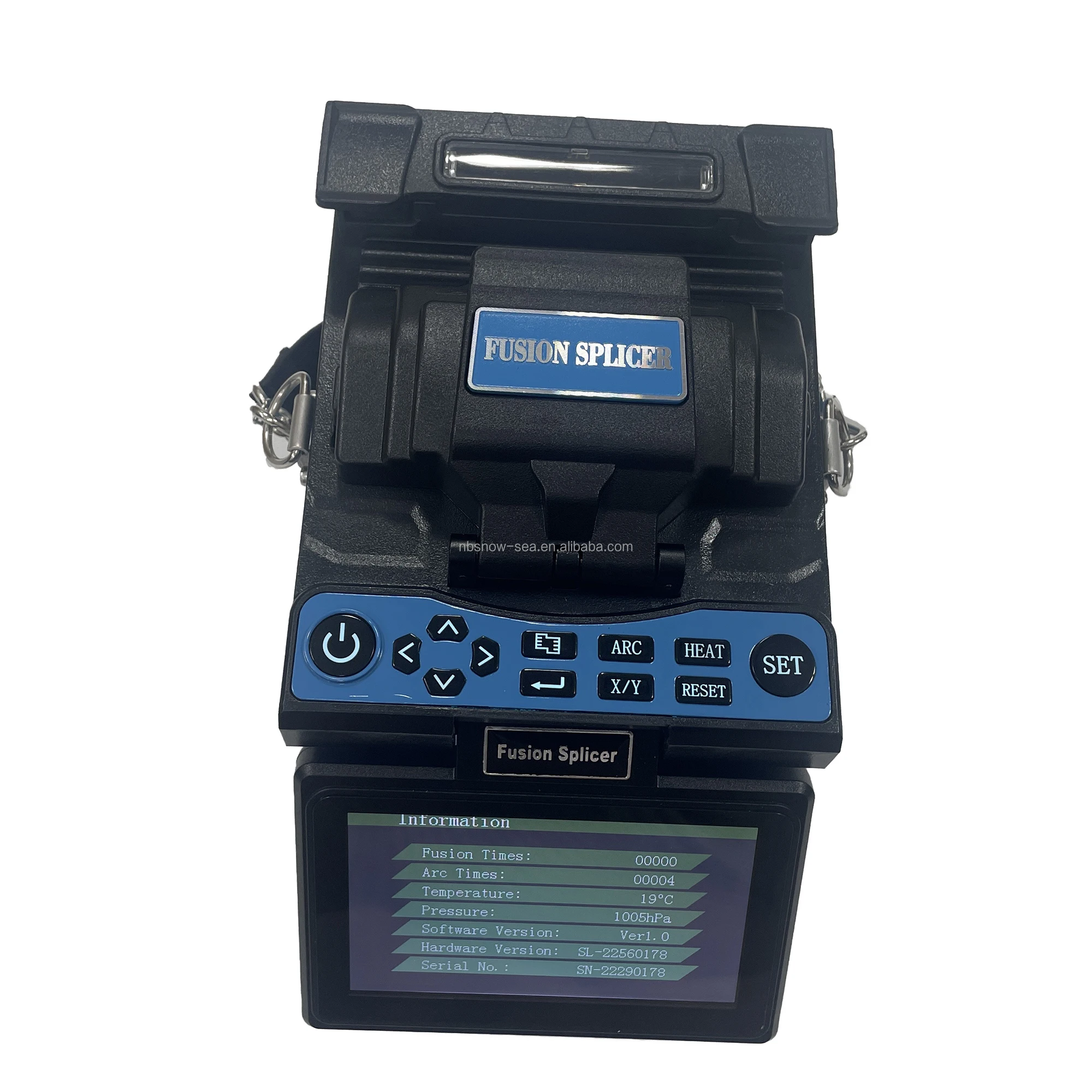 Ftth Small Size High Precision Optic Fiber Joint Machine With Dual ...