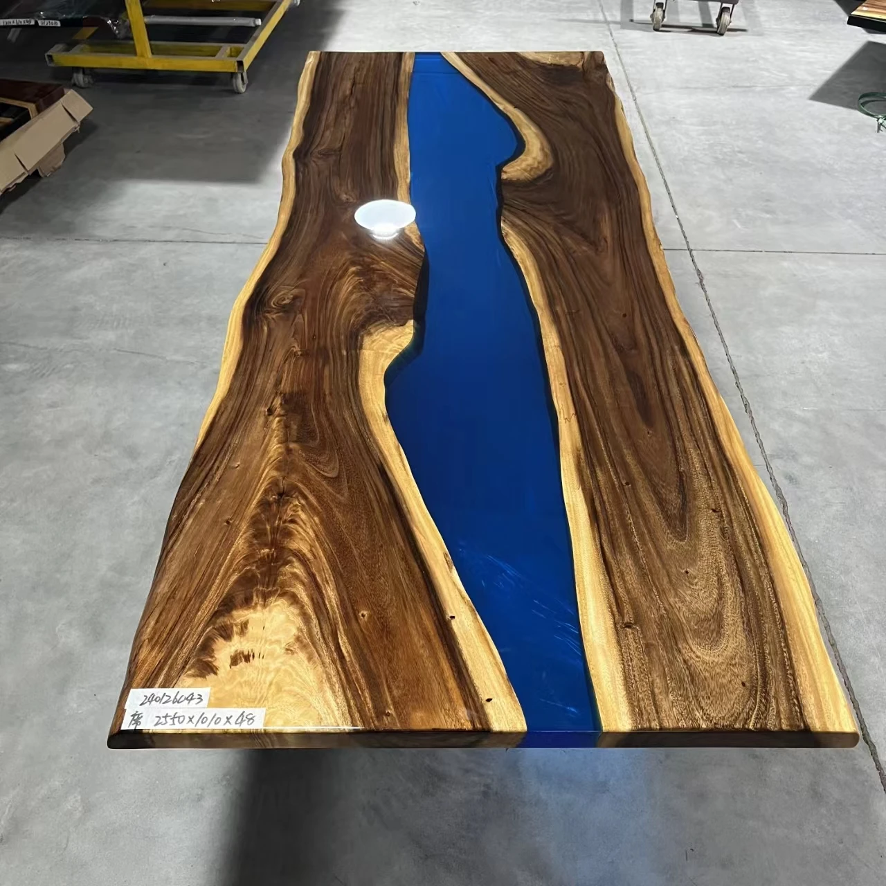 Luxury Natural Walnut Wood Restaurant Kitchen Home Furniture Epoxy ...