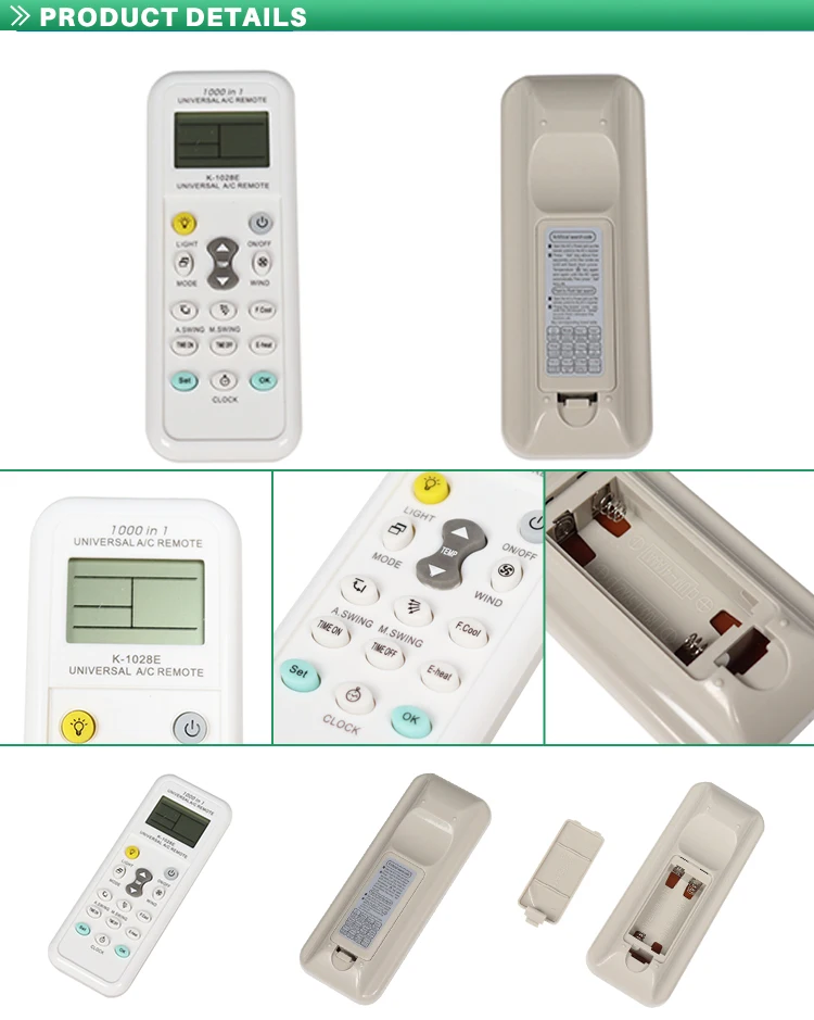 Universal Wireless Air Conditioner Remote Controller - Buy Conditioning ...