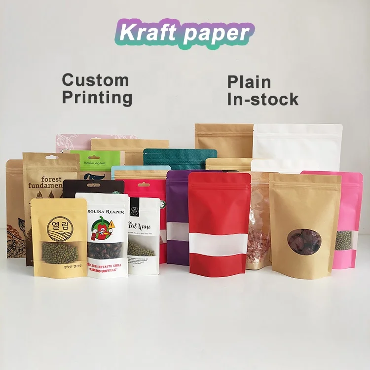 China Custom Logo Doy Pack Standup Pouch Food Flexible Packaging ...