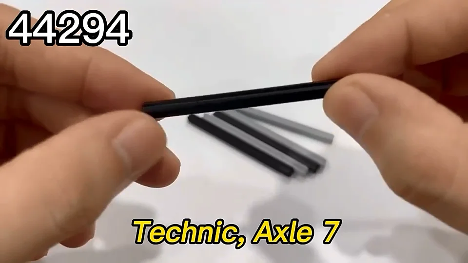 Yuetian Technic Axle 7l Pom Plastic Kids Diy Toy Block Bricks No.44294 ...