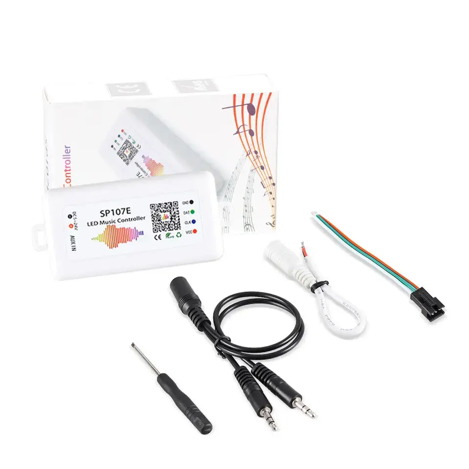 Ws2812b Bluetooth Wif Controller Sp105e Sp107e Sp108e S110e Sp601e ...