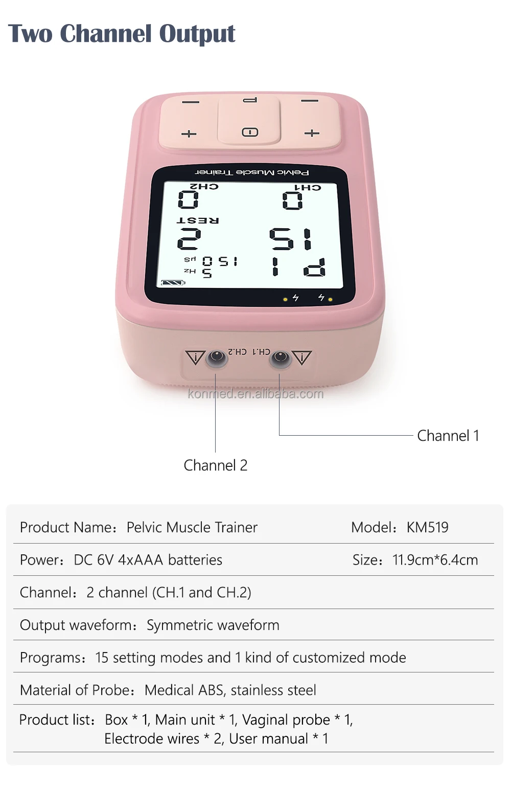 Kegel Exercise Pelvic Muscle Floor Trainer Exerciser Therapeutic ...