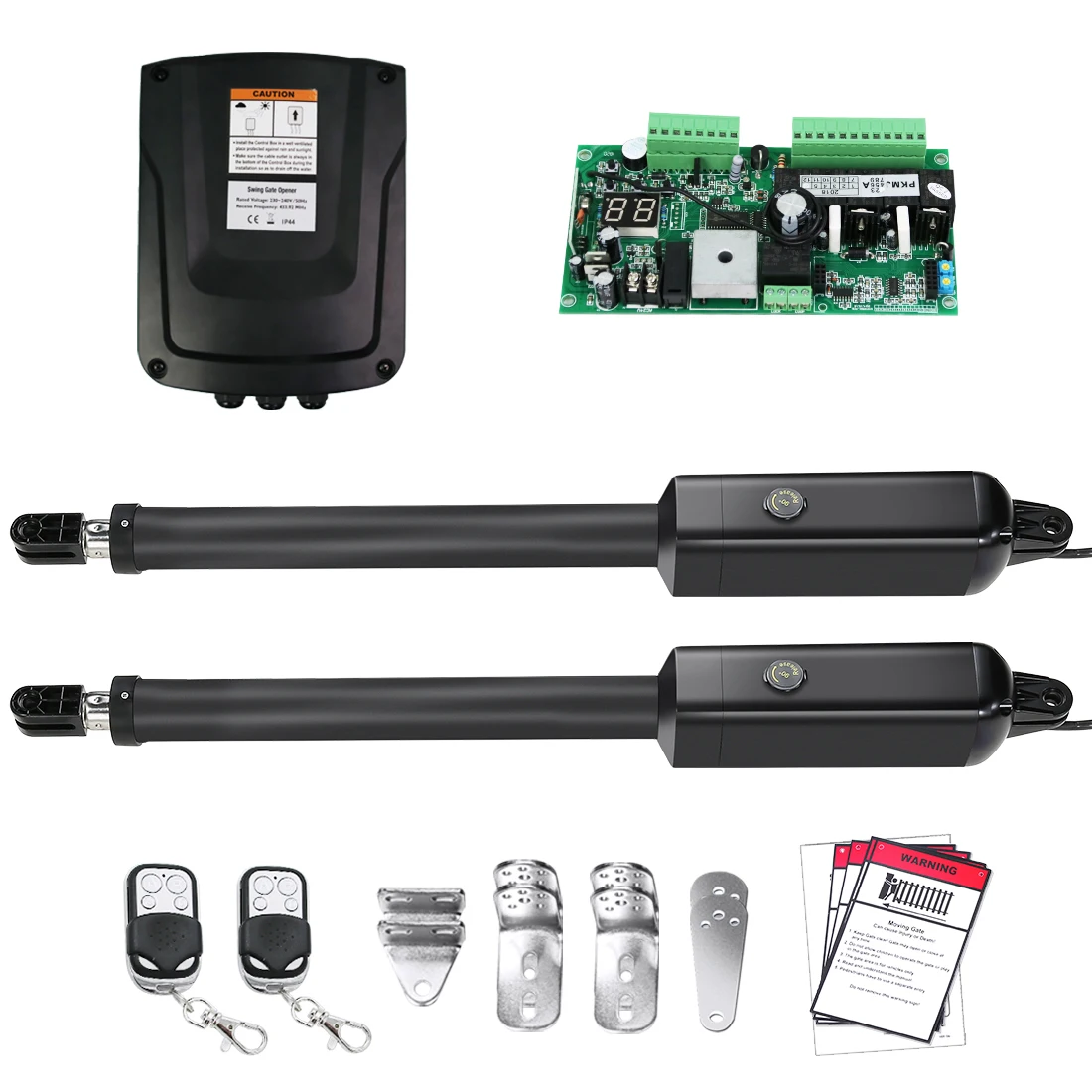 Automatic Swing Gate Opener 220V - Dual Heavy Duty Control