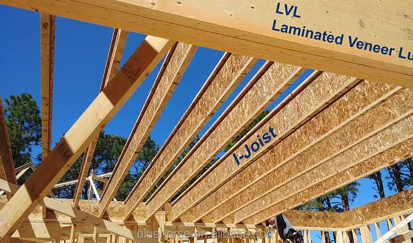 Engineered Pine LVL Wood Floor Joist Beam - Durable & Stylish