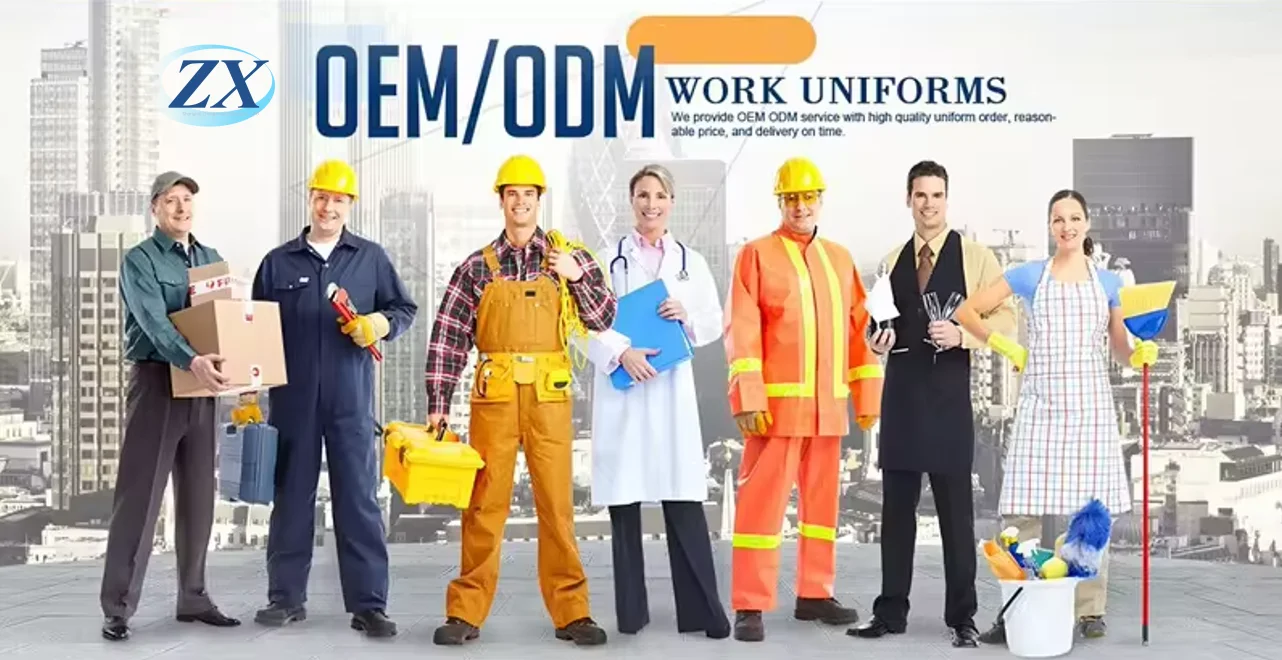 Reflective Uniforms for Railway and Road Construction Workers