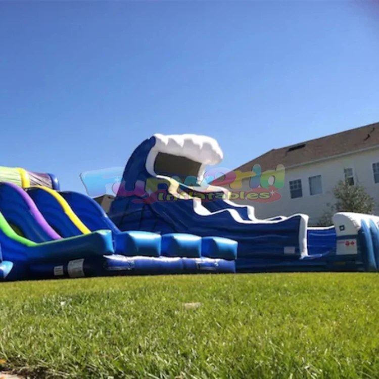 Outdoor Commercial Waterslide Backyard Giant Jumper Bouncy Castle Adult ...