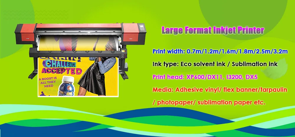 Eco Solvent Flex Printing Machine Cost for Advertising Business