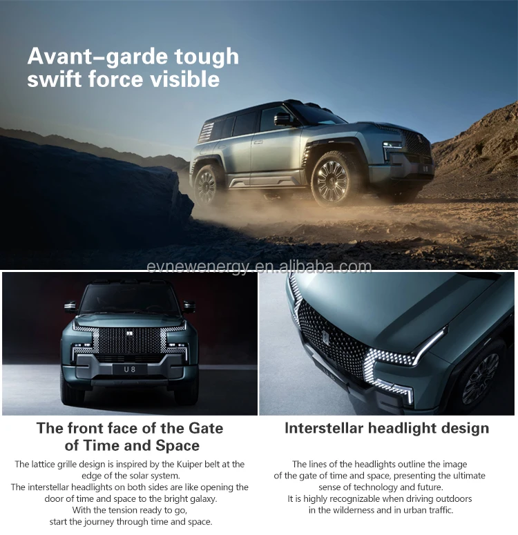 BYD Yangwang U8 - Electric off-Road Jeep with 4x4 Drive