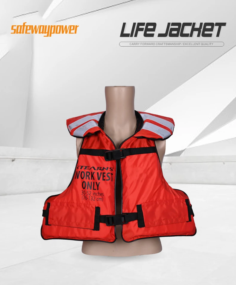Adult Child Foam Marine Lifejacket Offshore Work Type Ii Pfd Life Vest ...