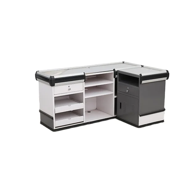 Retail Store Supermarket Cashier Cash Register Counter For Sale - Buy ...