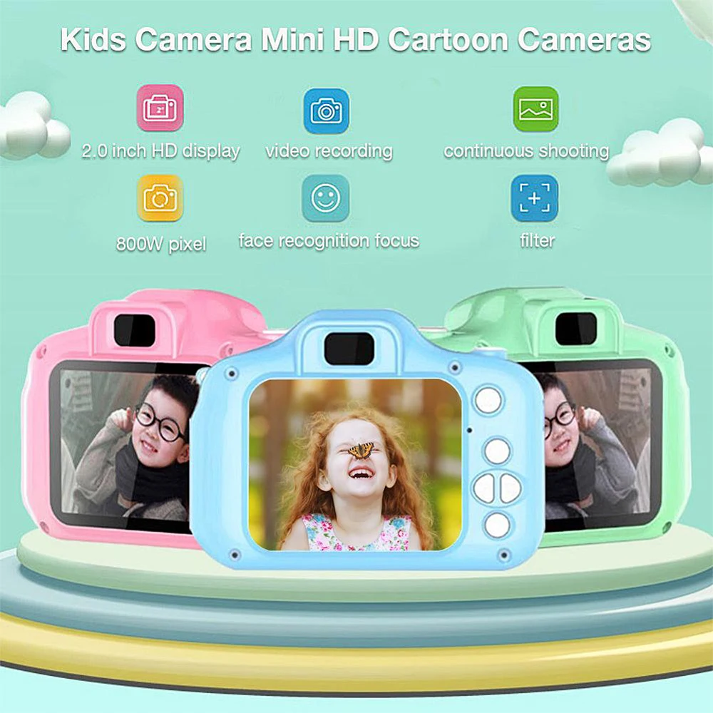 X2 2 Inch HD Screen Children Digital Camera for Kids