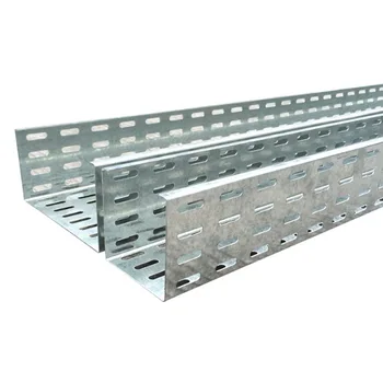 Long Span Cable Bridge Trays Outdoor Heavy Duty Tray Molten Galvanized ...