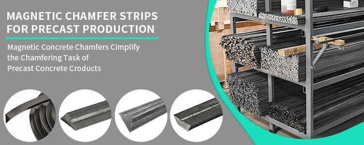Strip Steel Triangle Magnetic Concrete Chamfer for Precast