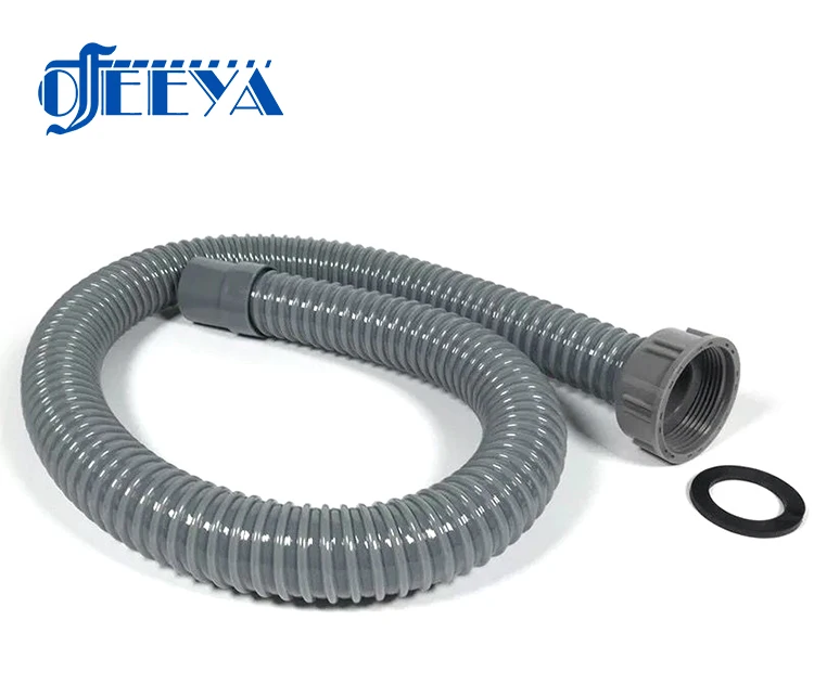 Large Diameter 8 Inch Corrugated Unclogging Pvc Flexible Wash Basin ...