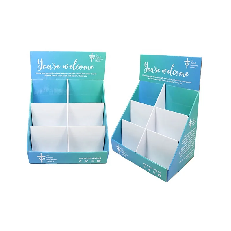 Custom 3-Tier POP Retail Display Stand - Eye-Catching & Eco-friendly