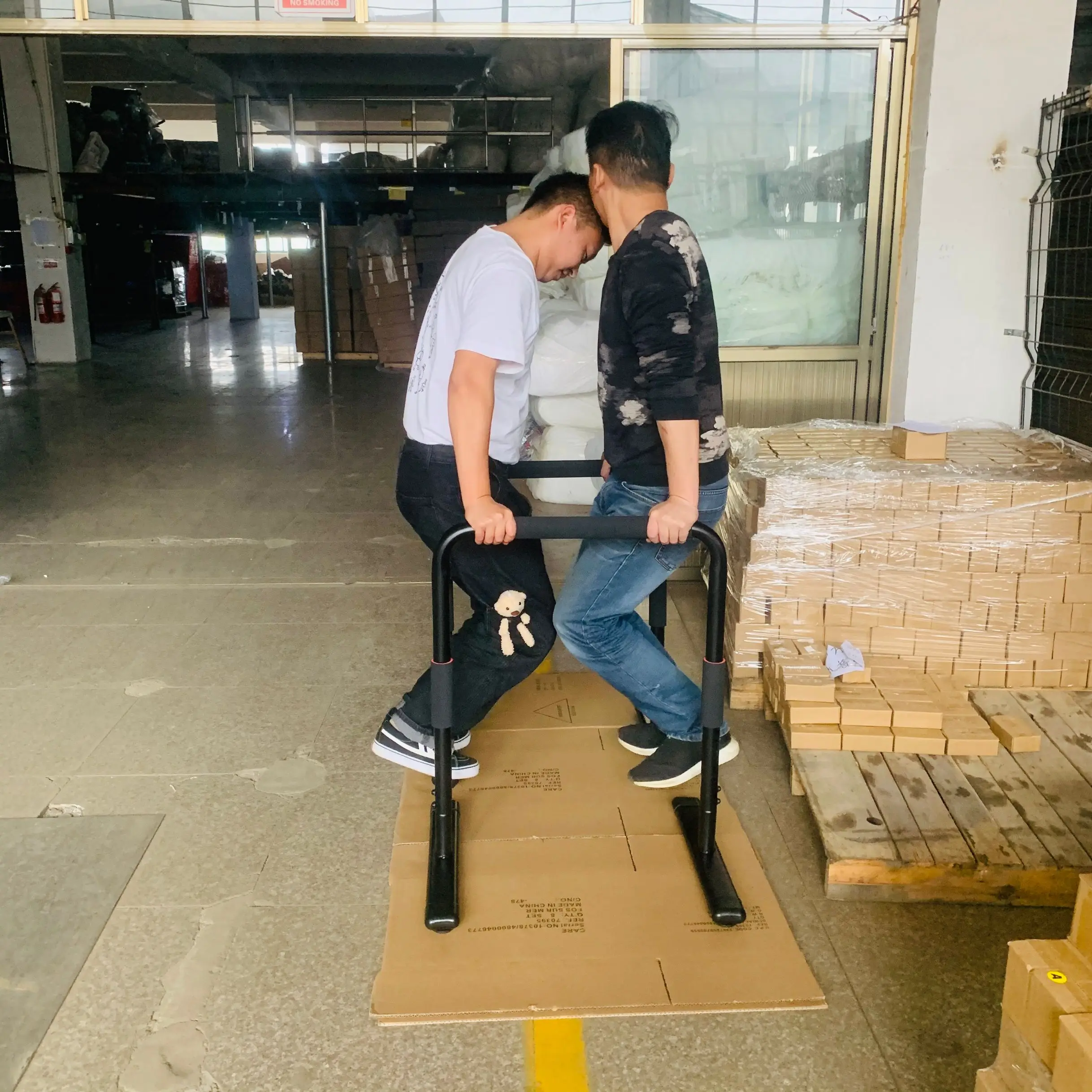 Wellshow Sport Adjustable High Parallettes,Calisthenics,Body Weight,Dip ...