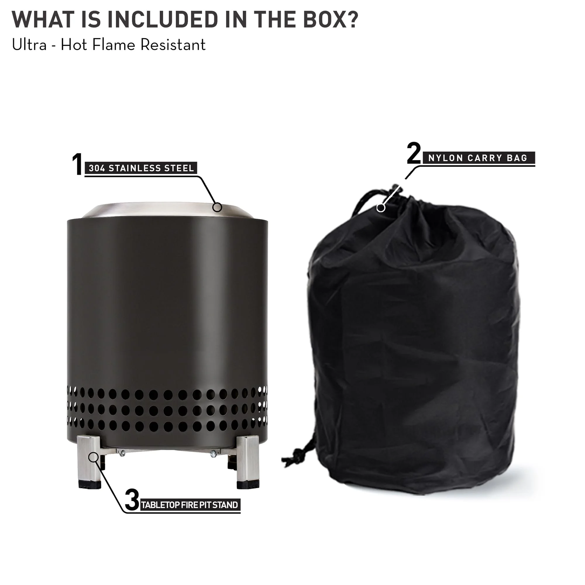 Stainless Steel Courtyard Tabletop Stove Detachable Mini Stove Portable ...