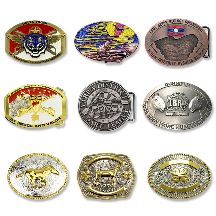 Shop Western Custom Belt Buckles - DC Rhinestone Designs