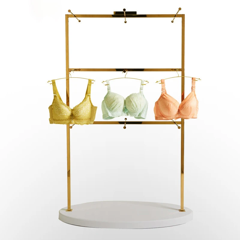Customized design swimwear lingerie display rack store design for ...