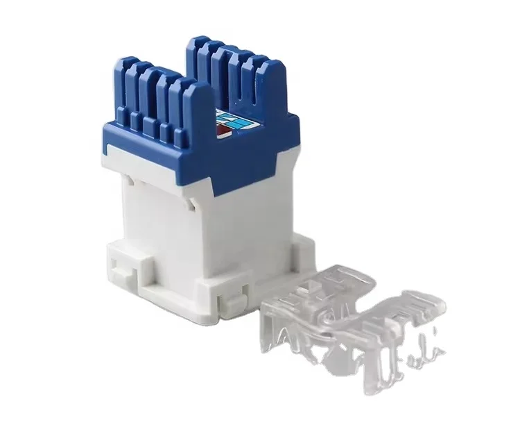 RJ45 Keystone Jack Cat5e Cat6 RJ45 Connector 8P8C Network Module Socket ...