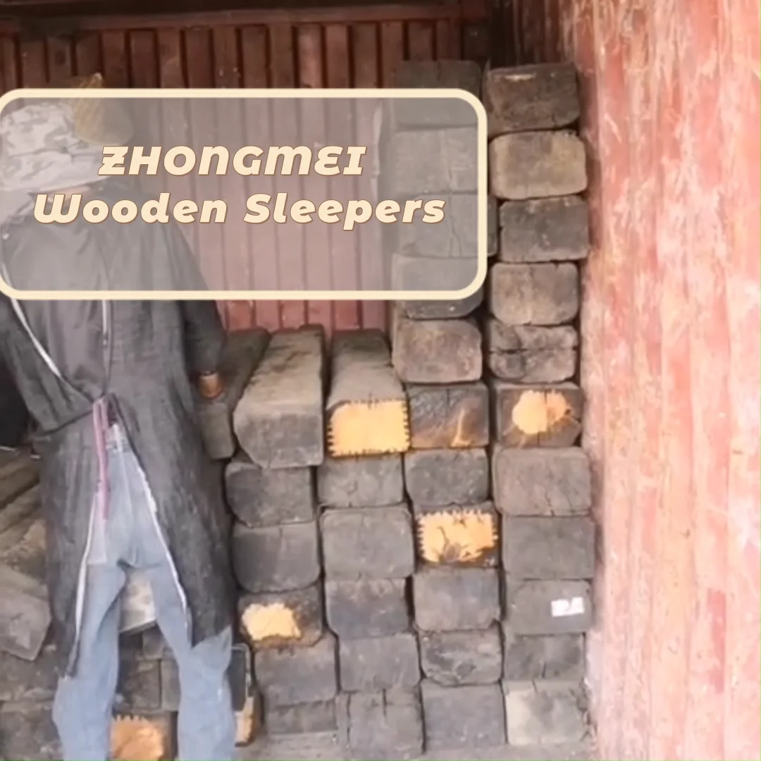 Hardwood Sleepers Steel Rail Wooden Sleeper Railway Wooded Sleepers ...