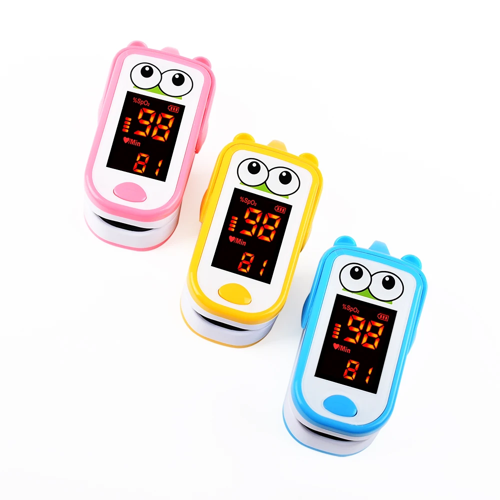 Light Weight Ce Child Newborn Pedia Fingertip Pulse Oximeter Comfort ...