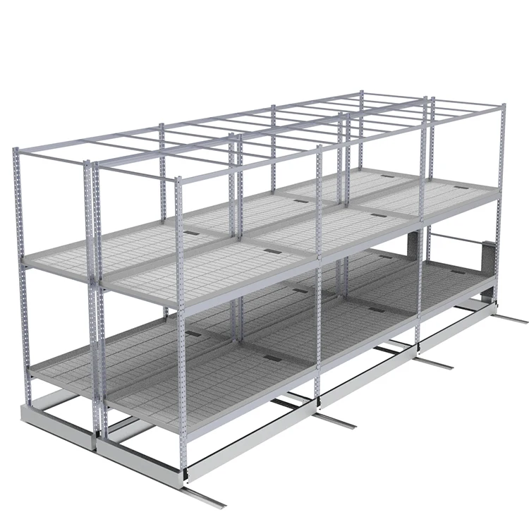 Naturehydro Aluminium Profile Vertical Grow Racks Greenhouse Rolling ...
