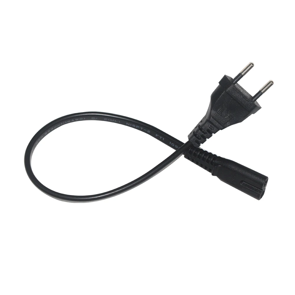 2.5A 220v 250v retractable C8 2prong AC extension Cable reel C7 power ...