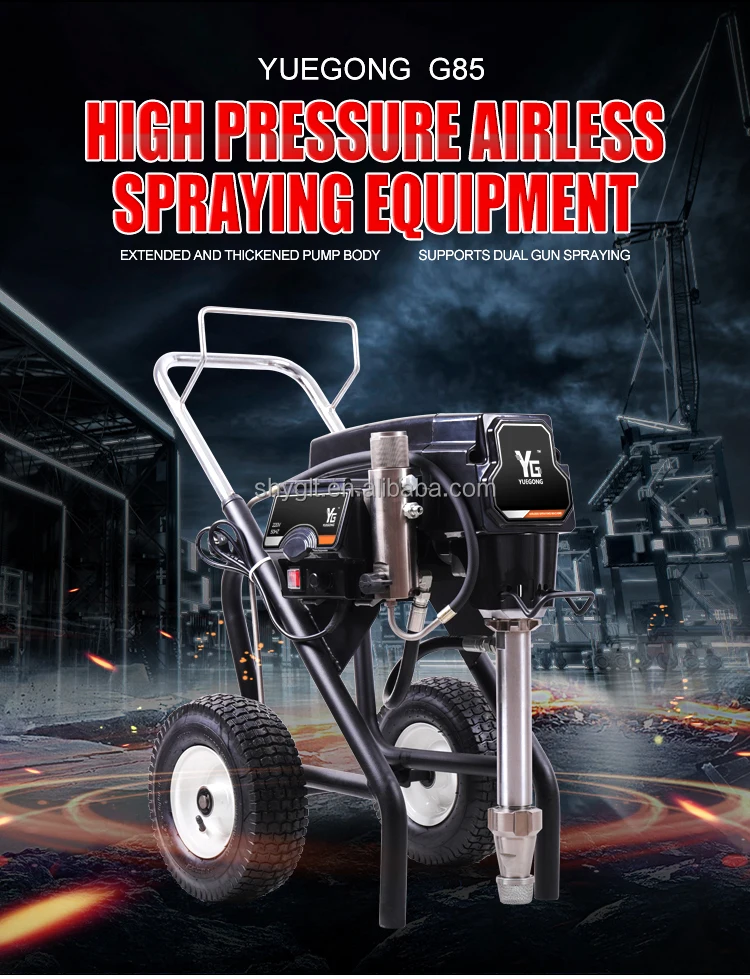 High Efficiency Latex Paint Spraying Machine - Yuegong G85