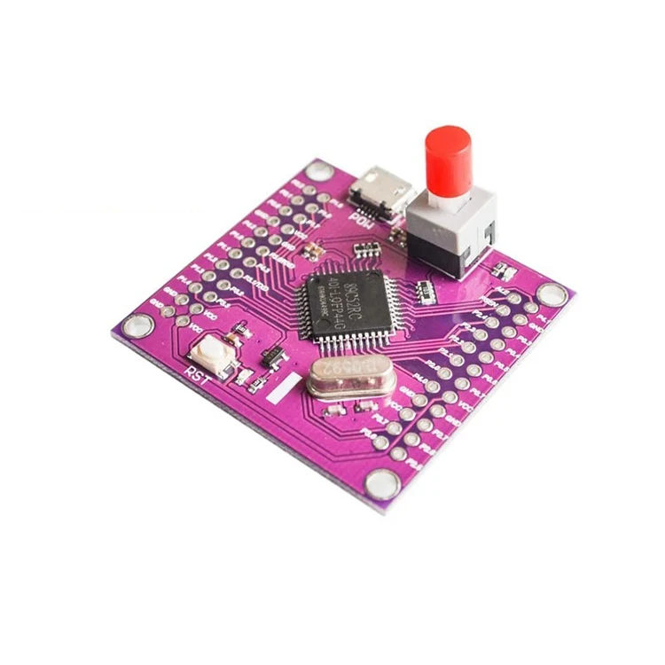 Purple Version Mcu-52 Stc89c52rc Microcontroller Development Board For ...