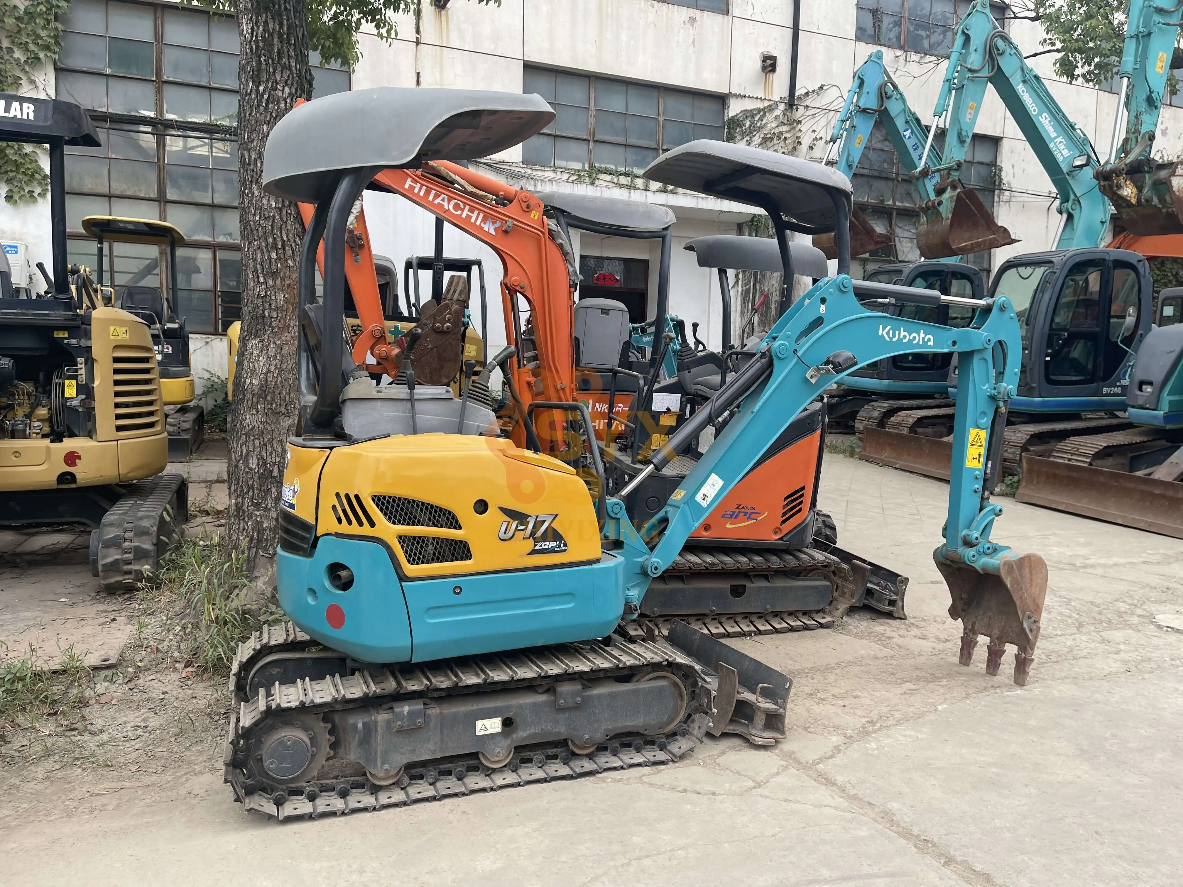 Japan Mini Excavator Kubota U17 1.7 Ton 1.5 Ton Mini Excavator For ...