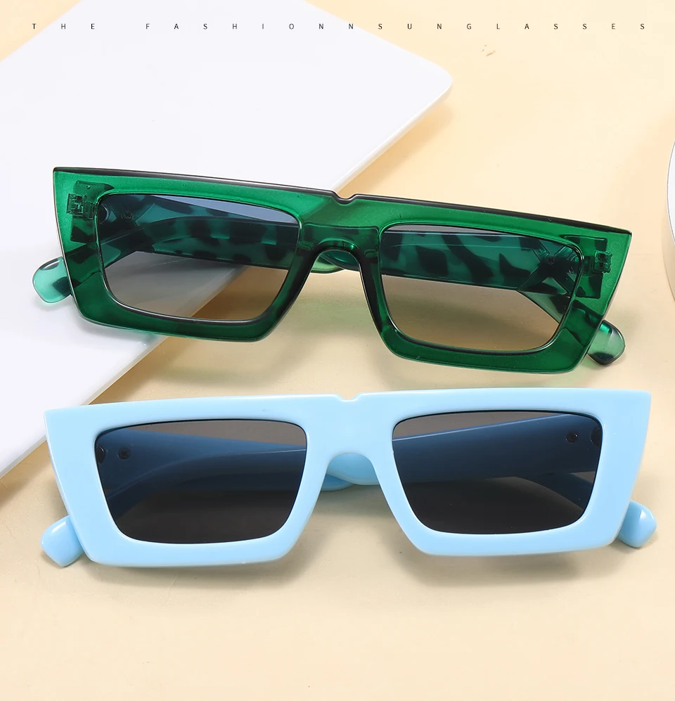 Superhot Eyewear 20106 Fashion Vintage 2022 Flat Top Rectangle ...