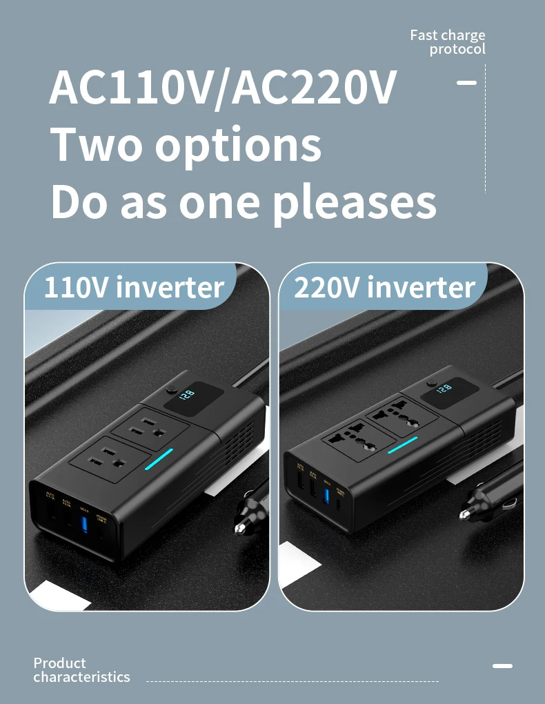 Factory Wholesale Power 200w Inverter Dc 12v 24v 220v Ac Socket To Car ...