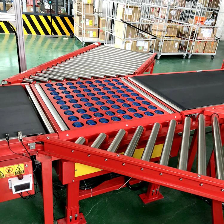 Automatic Sorter Wheel Sorter Conveyor Dws System Sorting Parcels - Buy ...