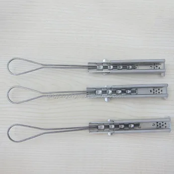 Optical Fiber Adjustable Drop Wire Clamp Telecom 1-2 Pairs Drop Wire ...