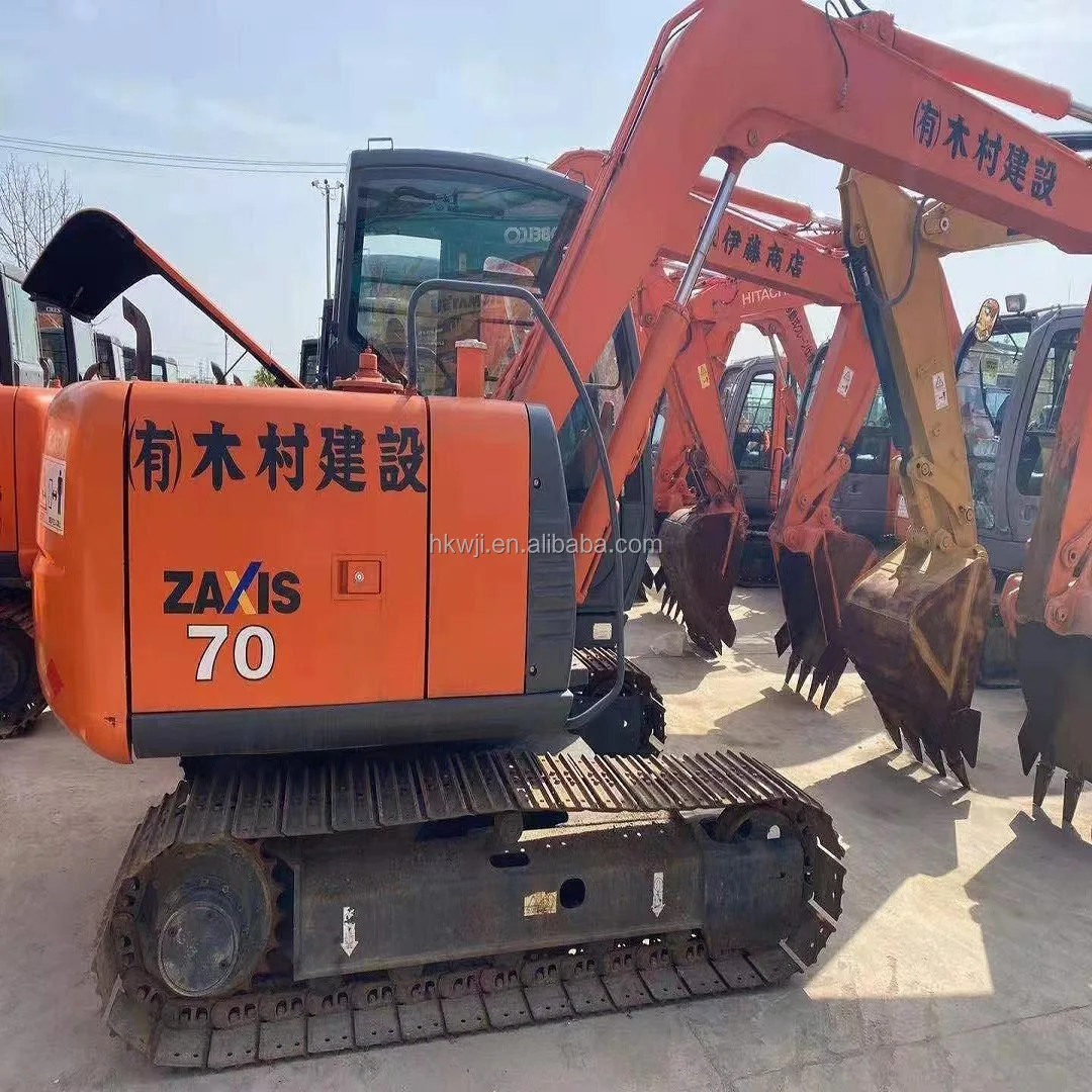 Good Condition Low Price Original Japan Made Used Hitachi Zx70 Used Excavator Hitachi Used Mini ...