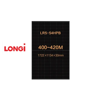 Longi 400-420w Busbar M10 Gallium-doped Wafer Busbar Half Cut Cell Mono ...
