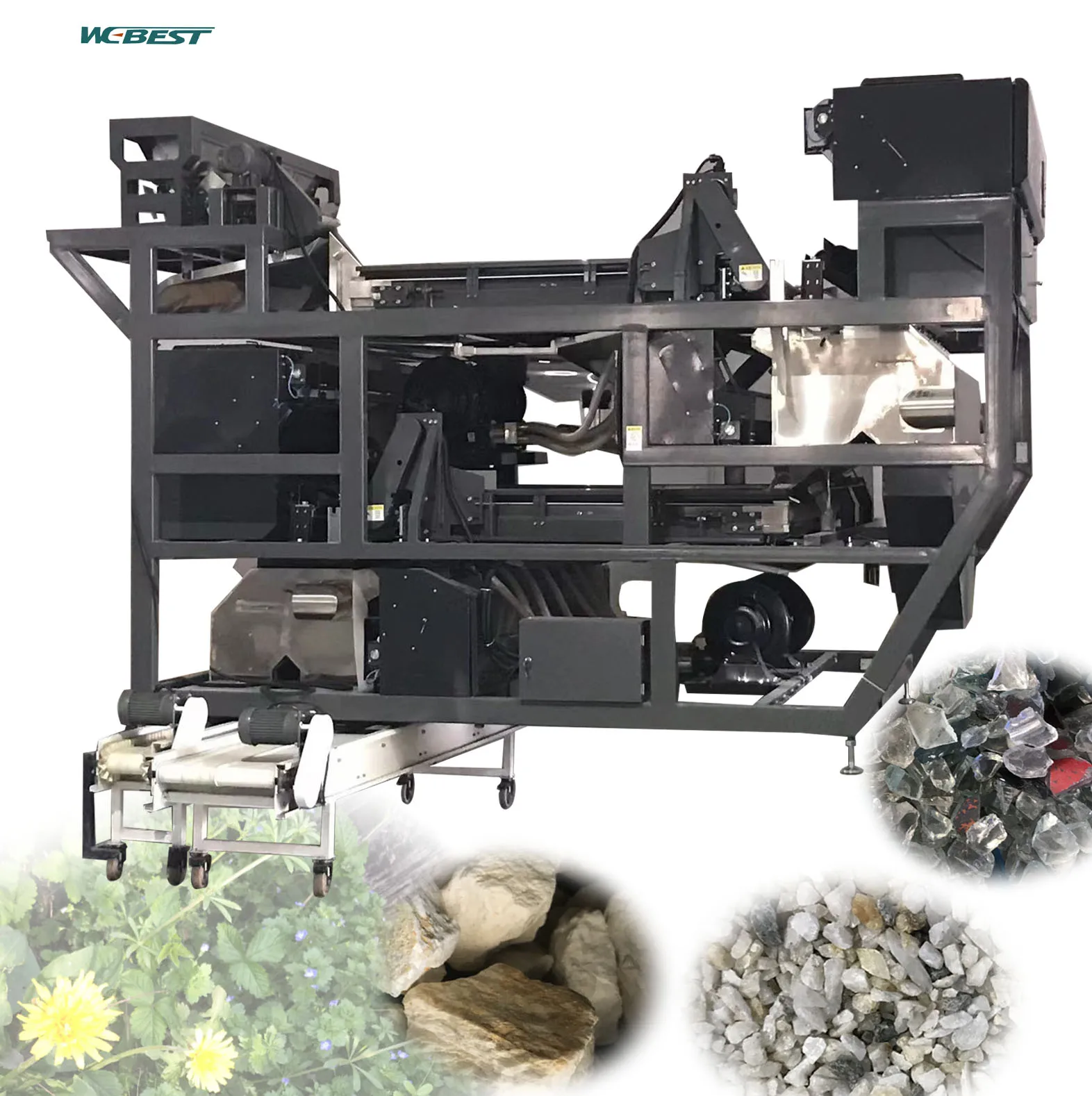 Intelligent Industry Mineral Separator Dry Wet Integration Sorting ...