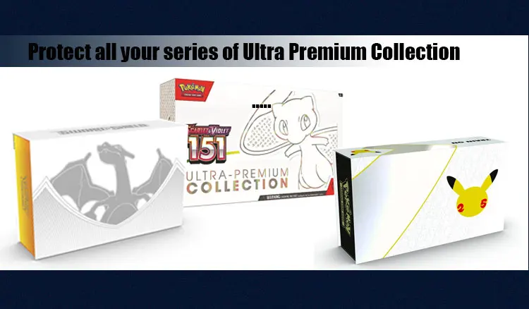 Tcg Custom Clear Pokemon Charizard Ultra Premium Collection Acrylic ...