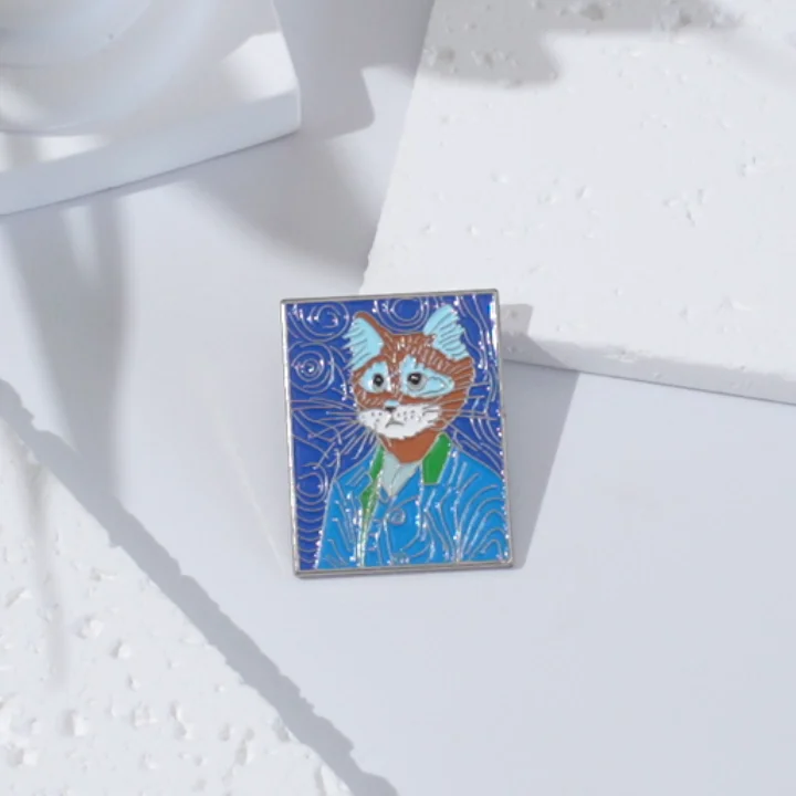 Funny Cartoon Enamel Pins Badges Brooches Jewelry Hats Shirt Metal ...