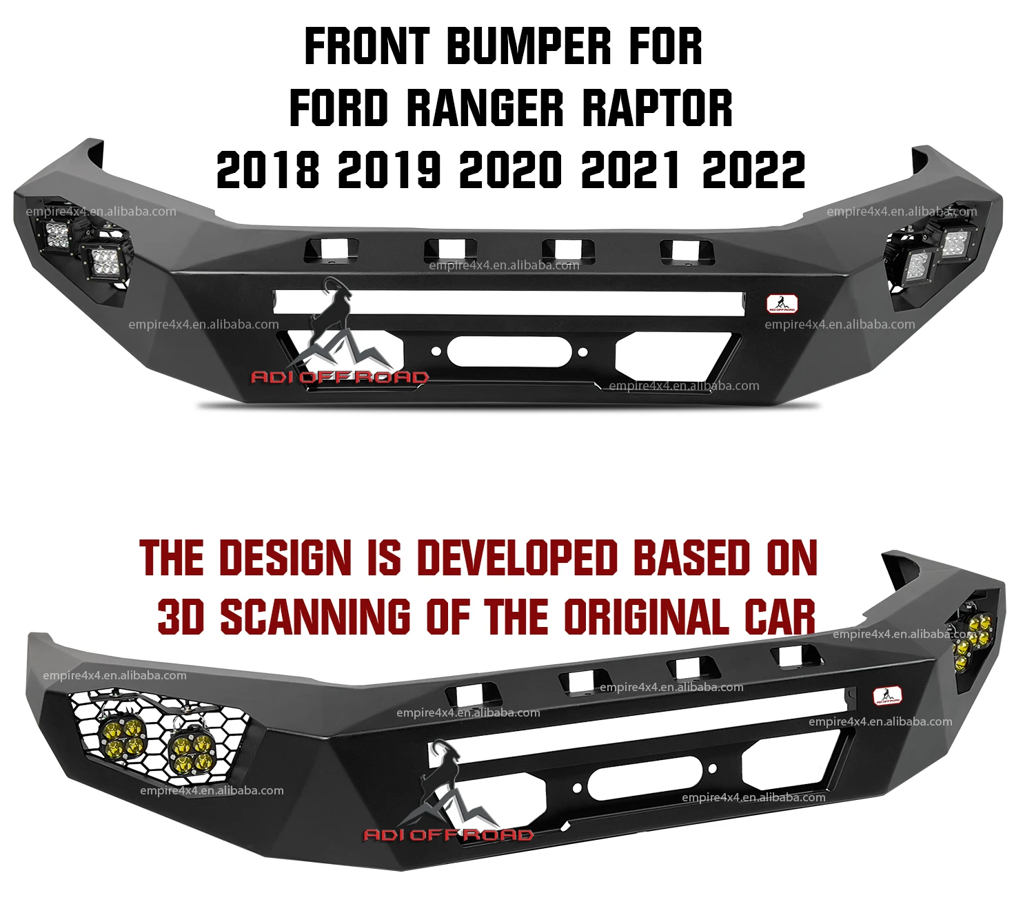 Top Quality! 4x4 Off Road Bullbar Steel Rear Bumper Car Bumper Front ...