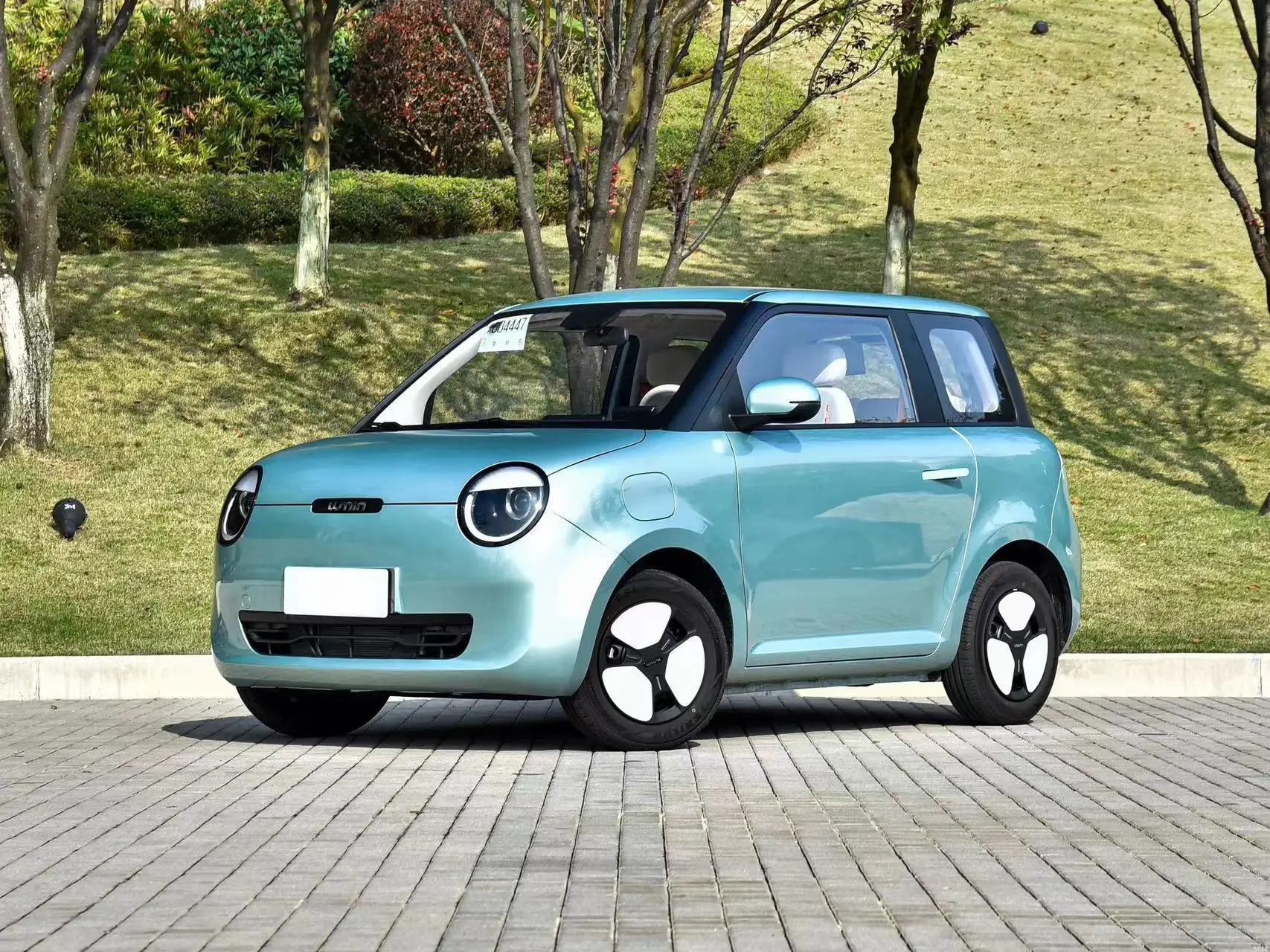 New 2023 Mini Electr Car Changan Lumin Corn 301km Battery Life 4seats ...