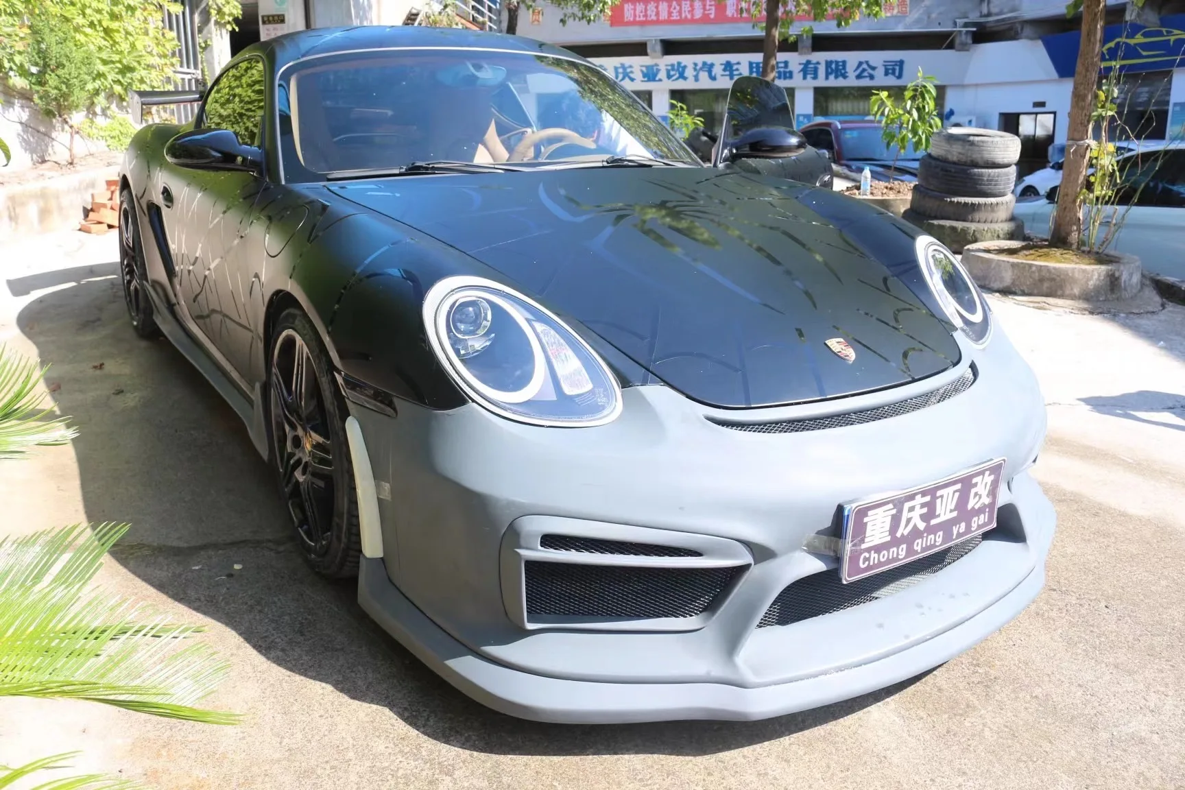 Porsche GT4 Turbo Kit - 987 Boxster Body Kit Perfect Fit